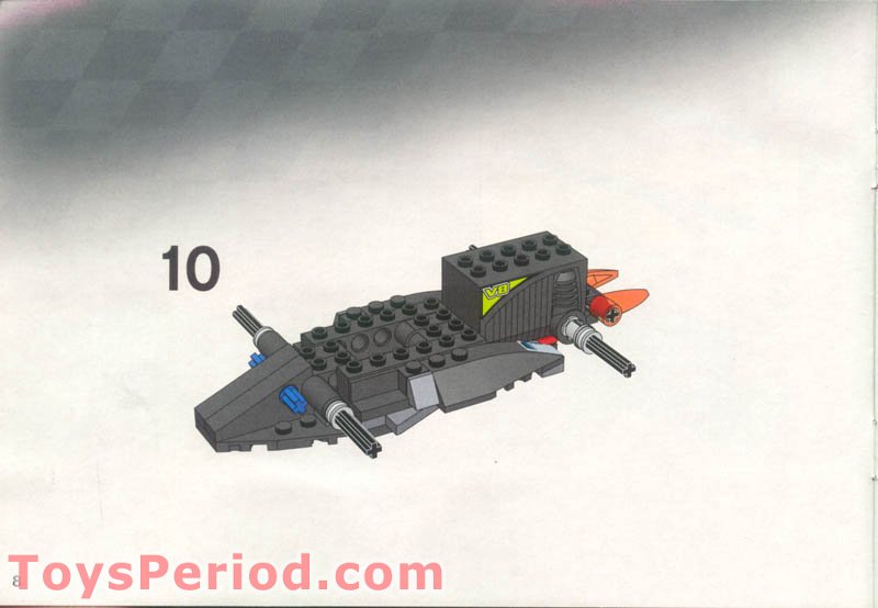 LEGO 8647 Night Racer Instructions and Parts List