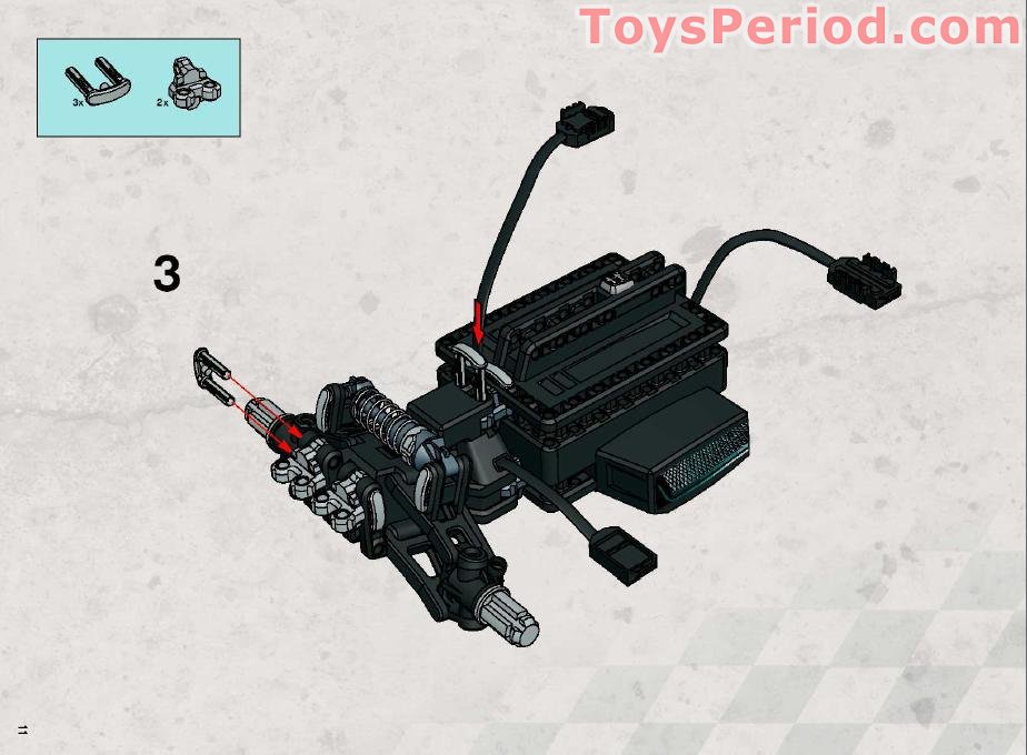 LEGO 8675 Outdoor Challenger Instructions and Parts List