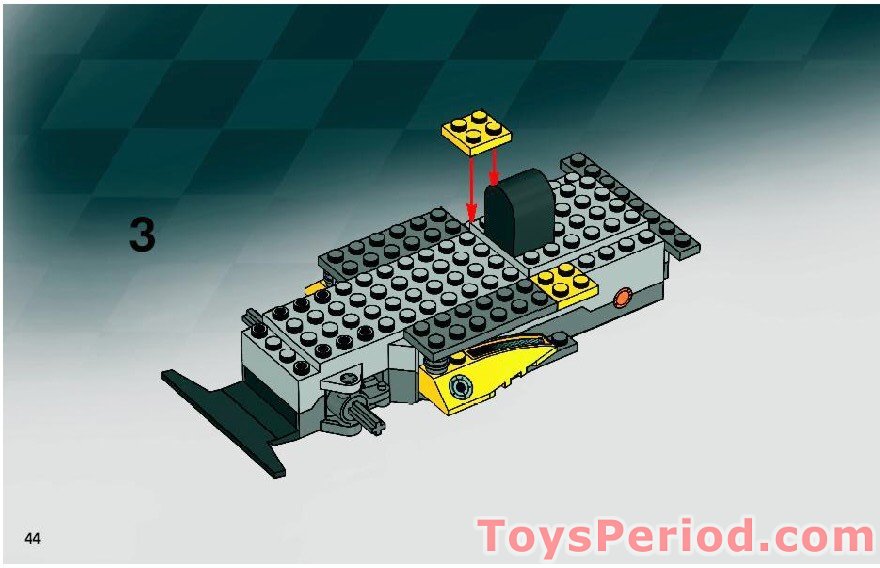 LEGO 8183 Track Turbo RC Instructions and Parts List