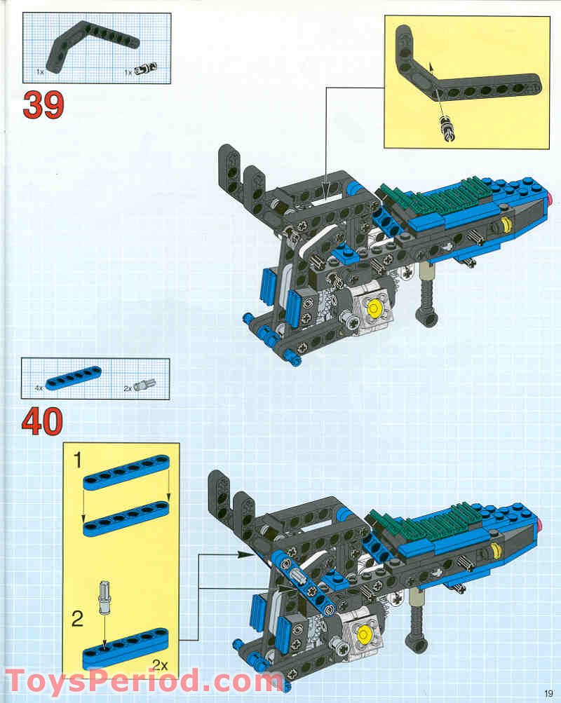 LEGO 8417 Mag Wheel Master Instructions and Parts List