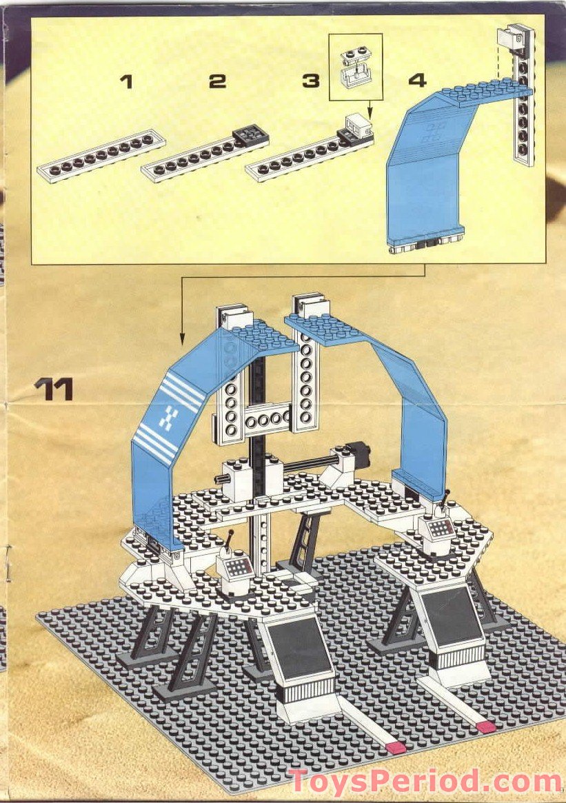 LEGO 6953 Cosmic Laser Launcher Instructions and Parts List