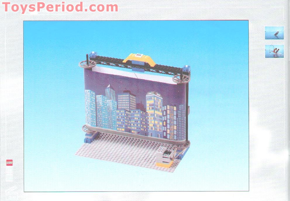 LEGO 1351 Movie Backdrop Studio Instructions and Parts List