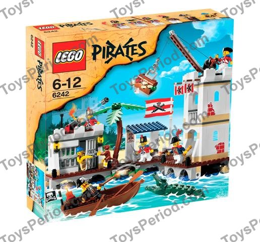 LEGO 6242 Soldiers' Fort Instructions and Parts List