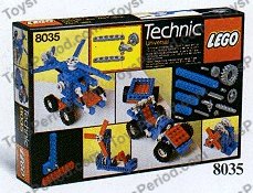 LEGO 8035 Universal Building Set Instructions and Parts List