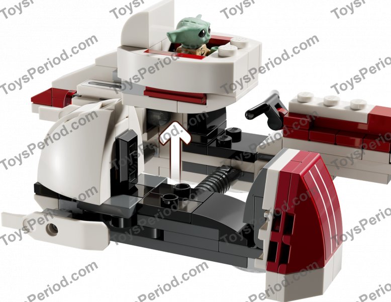 LEGO 75378 BARC Speeder Escape Set Parts List