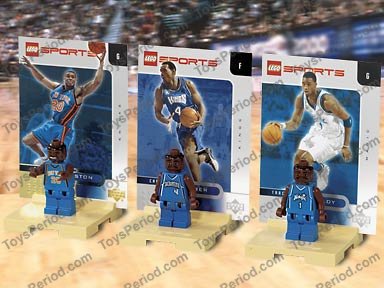 LEGO 3567 NBA Collectors Number 8 Set Parts List