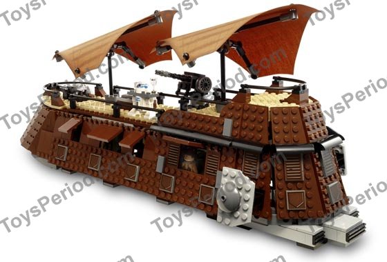 LEGO 6210 Jabba's Sail Barge Instructions and Parts List