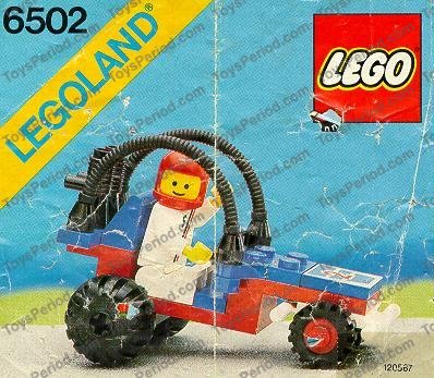 LEGO 6502 Turbo Racer Instructions and Parts List