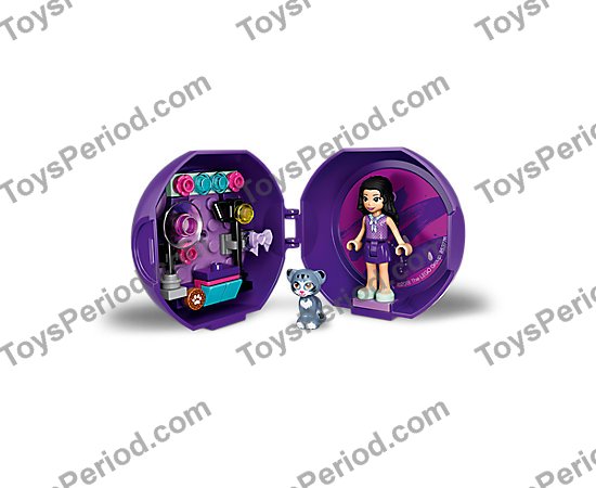LEGO 853776 Emma's Photo Studio Pod Set Parts List