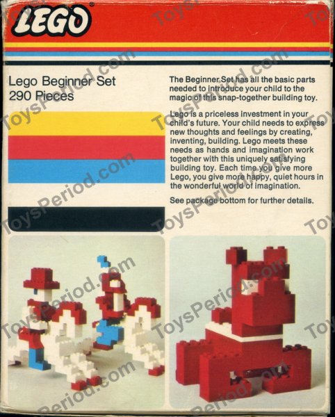 LEGO 101-2 Imagination Beginner Set 1 from 1971 | LEGO Reference
