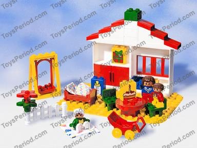LEGO 2817 Birthday Party Set Parts List