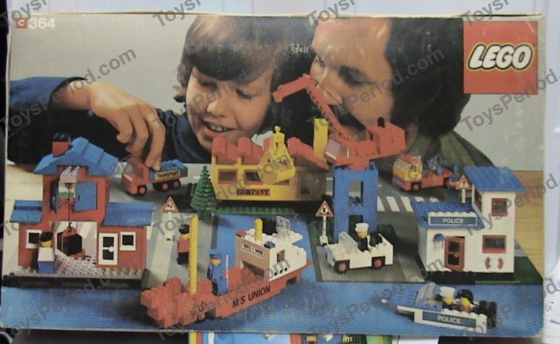 LEGO 364 Harbour Scene Instructions and Parts List