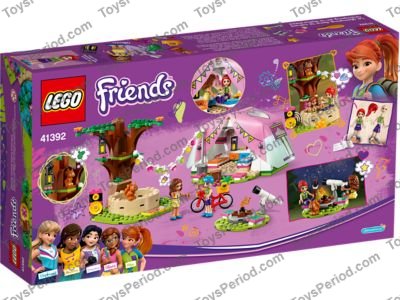 LEGO 41392 Nature Glamping Set Parts List