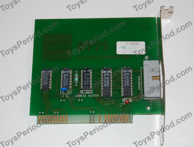 LEGO Sets with Part 190380 Technic Control 4.5V Interface Card IBM