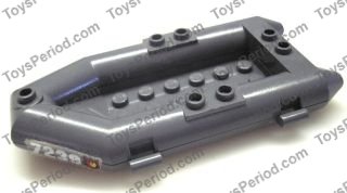 LEGO Sets with Part 30086pb02 Boat, Rubber Raft with Fire Logo Badge ...