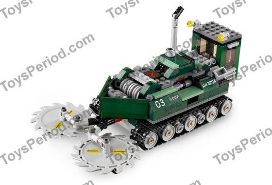 LEGO 7626 Jungle Cutter Instructions and Parts List