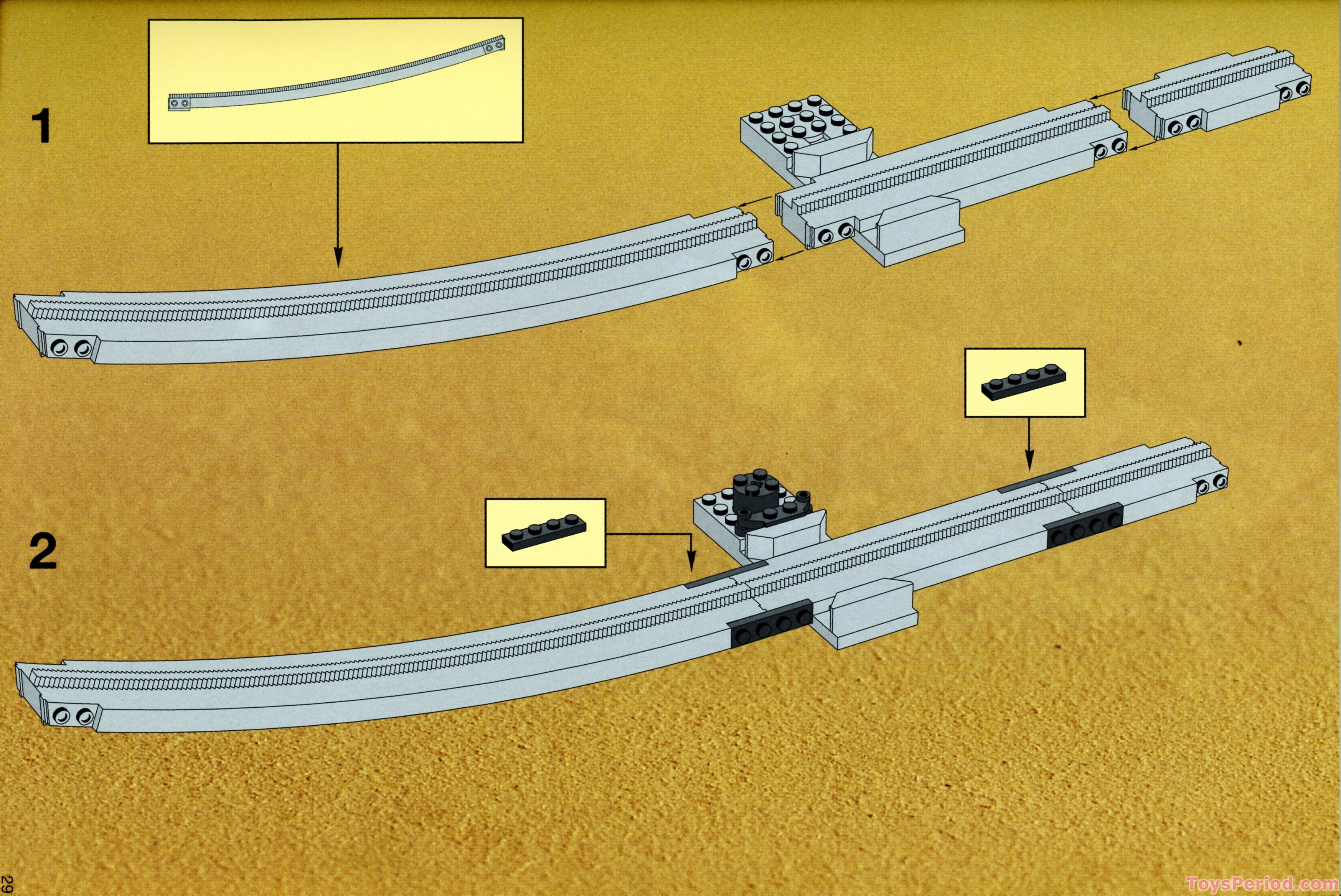 LEGO 6991 Monorail Transport Base Instructions and Parts List