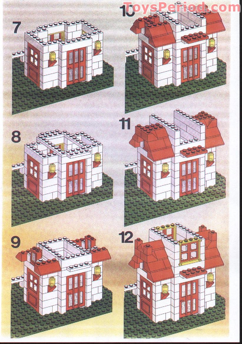 LEGO 710-3 Universal Building Set Instructions and Parts List
