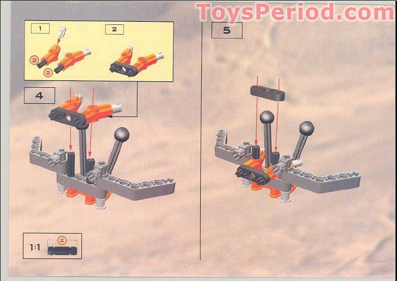 LEGO 10023 Bionicle Master Builder Set Instructions and Parts List