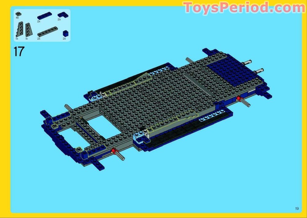 LEGO 10187 Volkswagen Beetle (VW Beetle) Instructions and Parts List