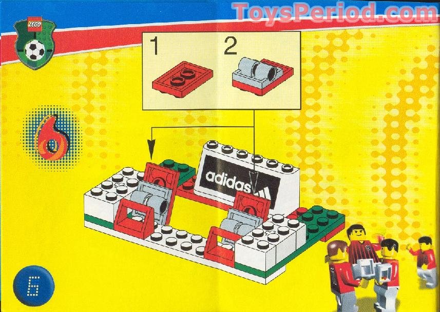 LEGO 3424 Target Practice Instructions and Parts List