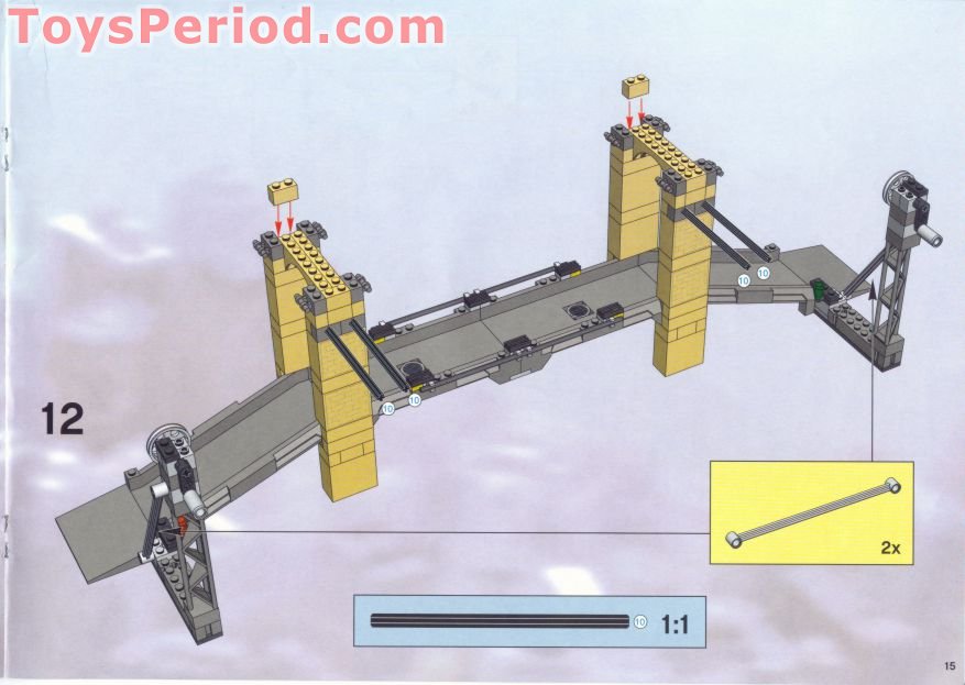 LEGO 4852 The Final Showdown Instructions and Parts List