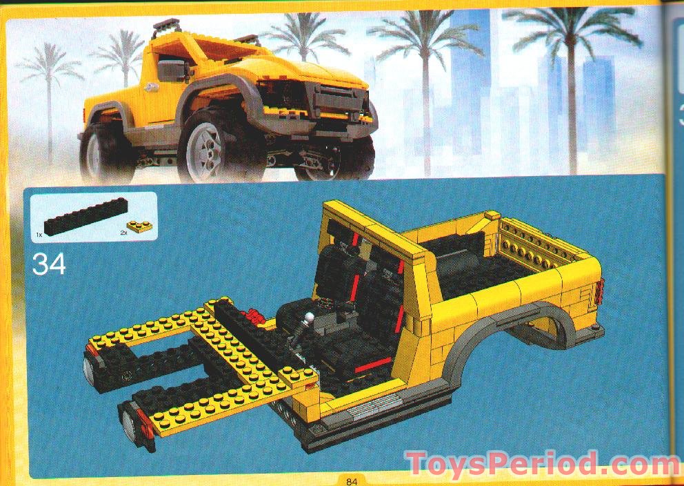 LEGO 4404 Land Busters Instructions and Parts List