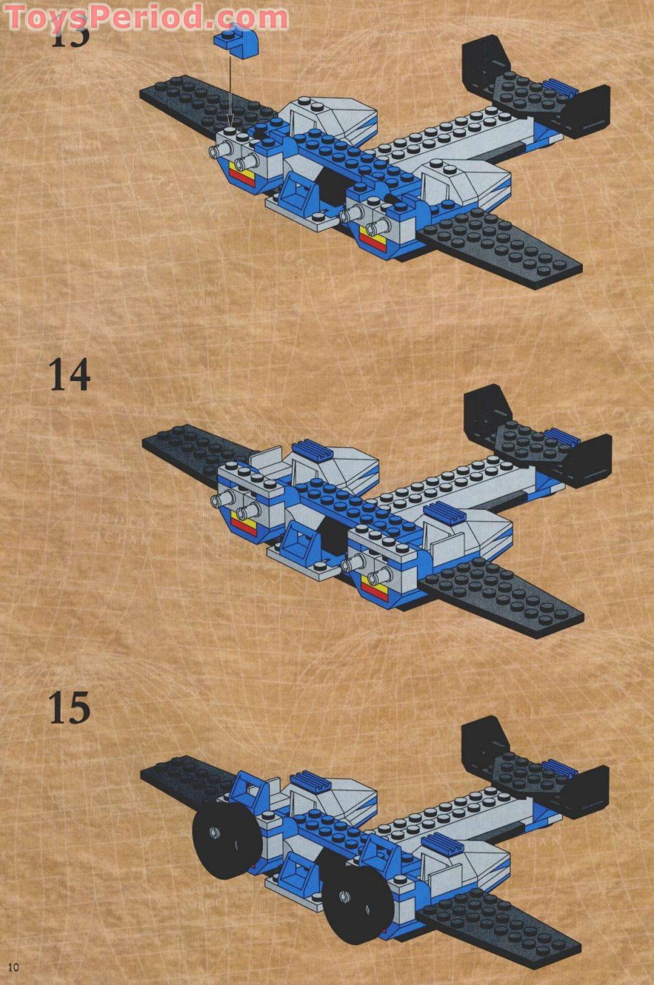 LEGO 5987 Dino Research Compound Instructions and Parts List