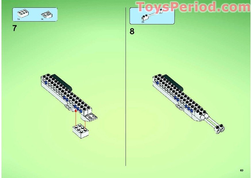 LEGO 7644 MX-81 Hypersonic Operations Aircraft Set Parts Inventory and ...