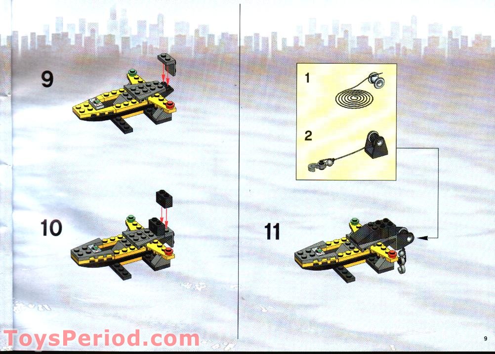 LEGO 7047 Coast Watch Hq Instructions and Parts List