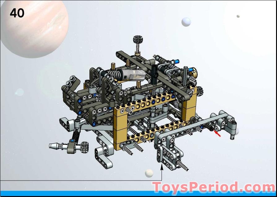 LEGO 7471 Mars Exploration Rover Instructions and Parts List