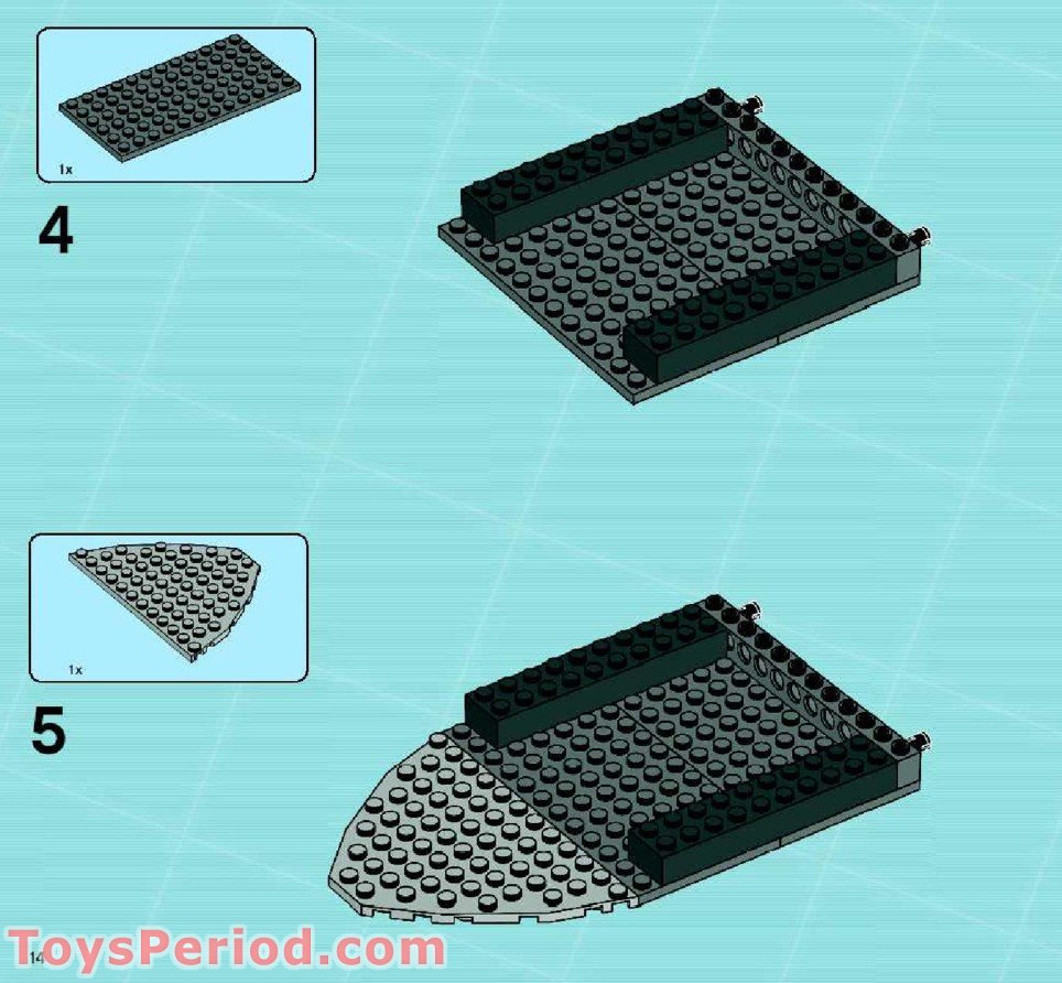 LEGO 8636 Mission 7: Deep Sea Quest Instructions and Parts List