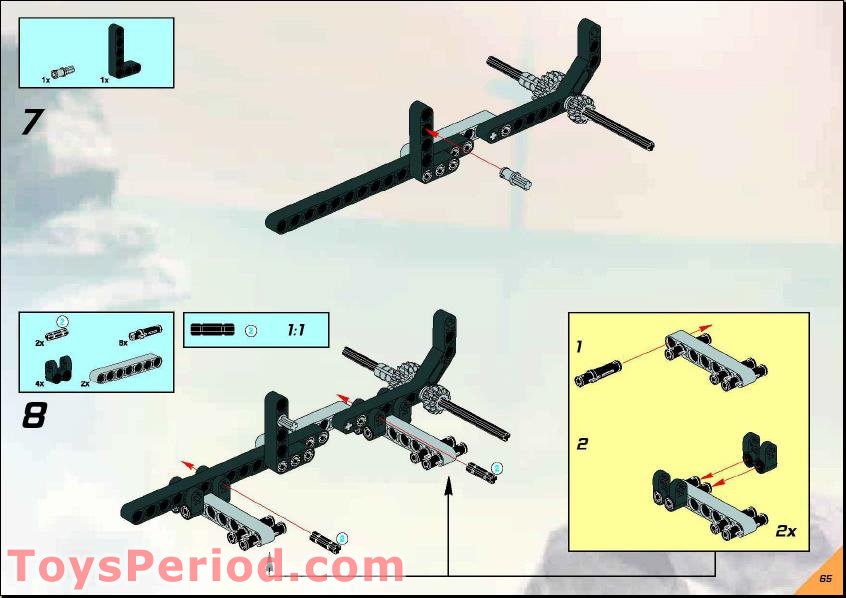 LEGO 8472 Street 'n' Mud Racer Instructions and Parts List