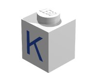 LEGO Sets with Part 3005ptK Brick 1 x 1 with Blue 'K' Pattern