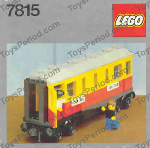LEGO 7815 Sleeping Car Instructions and Parts List