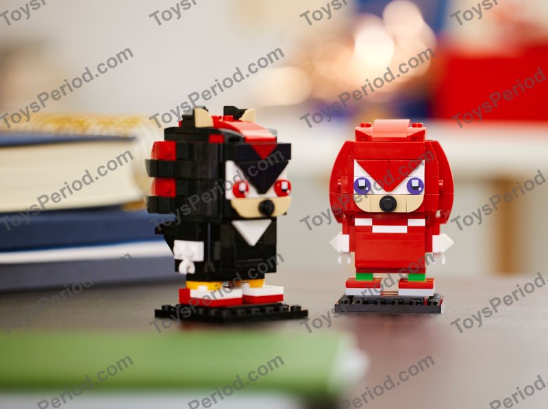 LEGO 40672 Sonic the Hedgehog: Knuckles & Shadow Set Parts List
