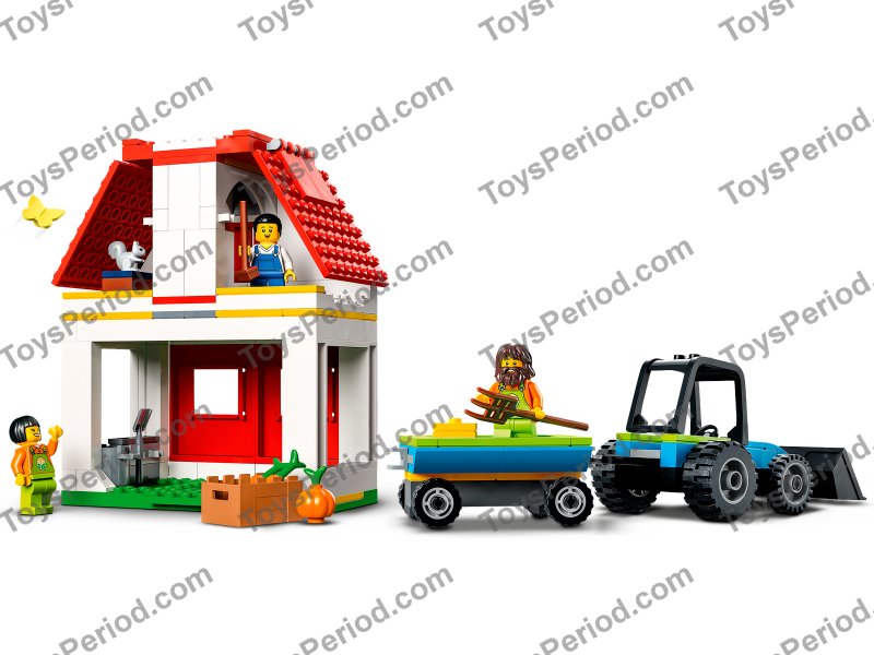 LEGO 60346 Barn & Farm Animals Set Parts List