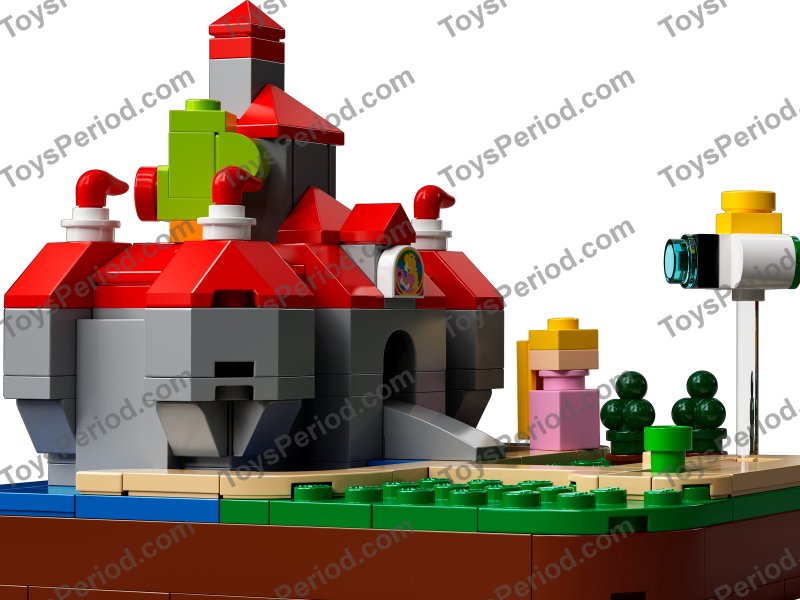 LEGO 71395 Super Mario 64 Question Mark Block Set Parts List