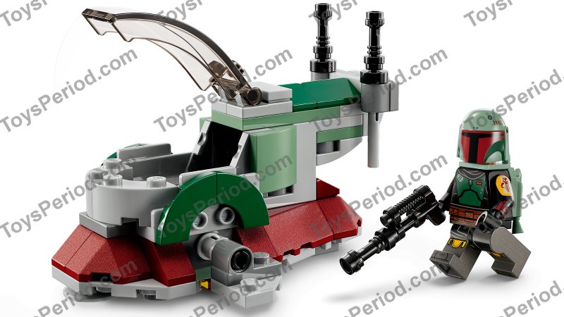 LEGO 75344 Boba Fett's Starship Microfighter {Slave I} Set Parts List