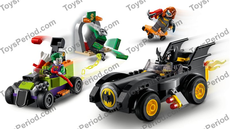 LEGO 76180 Batman vs. The Joker: Batmobile Chase Set Parts List