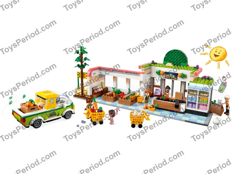LEGO 41729 Organic Grocery Store Set Parts List