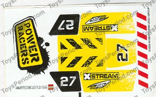LEGO Sets with Part 8490stk01 Sticker Sheet for Set 8490 - (61623/4518919)