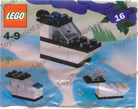 LEGO 4524-17 Advent Calendar 2002, Creator (Day 16) Police Boat Set ...