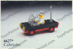 LEGO 6627 Convertible Instructions and Parts List