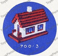LEGO 700.3 Gift Package (LEGO Mursten) Set from 1954 | LEGO Reference