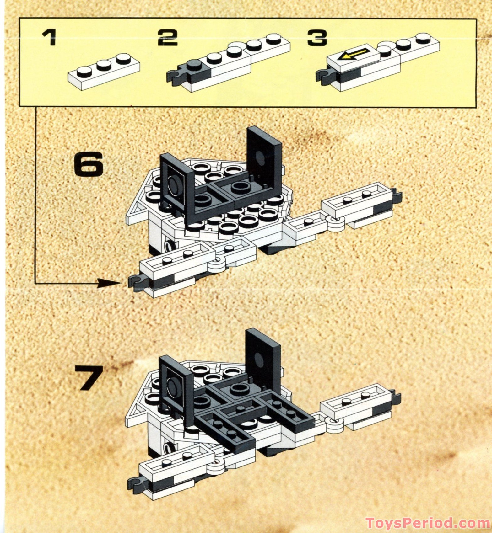 LEGO 6848-1 Strategic Pursuer Instructions and Parts List