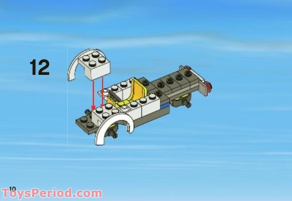 LEGO 7285 Police Dog Unit Instructions and Parts List