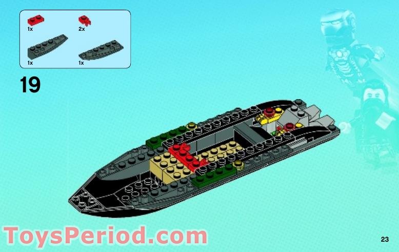 LEGO 76006 Iron Man: Extremis Sea Port Battle Instructions and Parts List