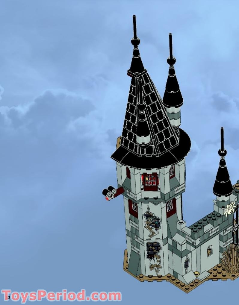 LEGO 9468 Vampyre Castle Instructions and Parts List