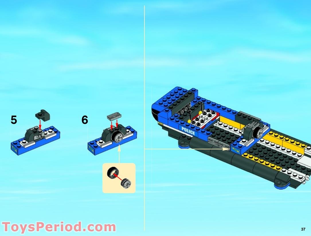 LEGO 4439 Heavy-Duty Helicopter Instructions and Parts List